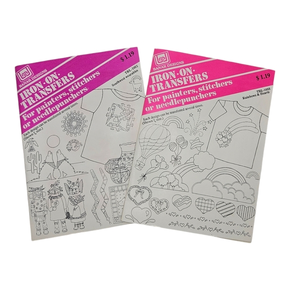 Banar | Office | Banar Vintage 99s Ironon Patterns In Southwest And ...